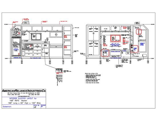 New 168 Inch Floor Plan | ARI Legacy Sleepers